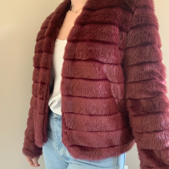Jackets & Coats | Mango Fur Jacket | Poshmark
